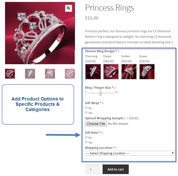 Woocommerce Product Add Ons Plugin Add Custom Product Options By Extendons
